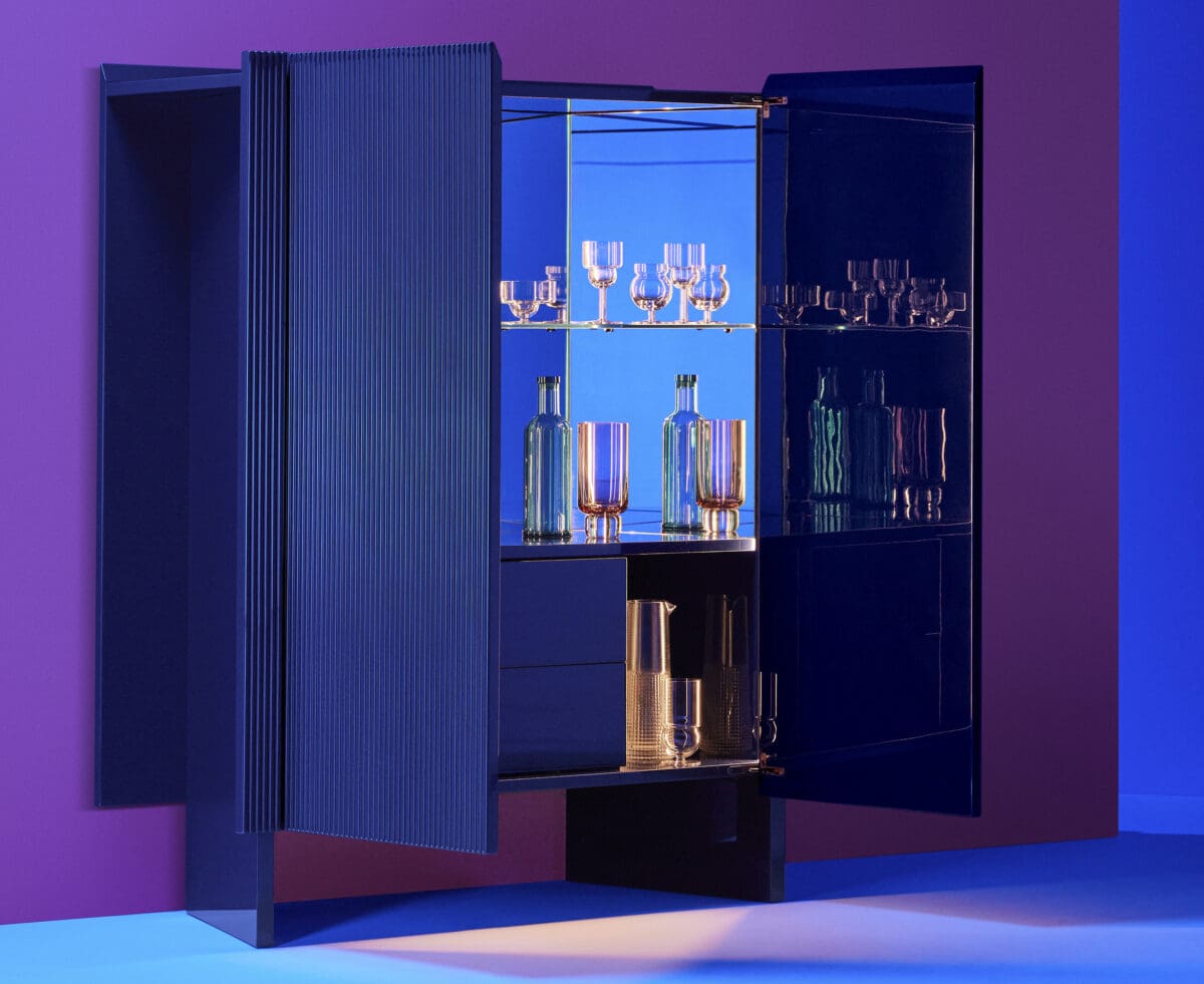 Hayama, le buffet-bar Cassina par Patricia Urquiola | RD - Résidences ...